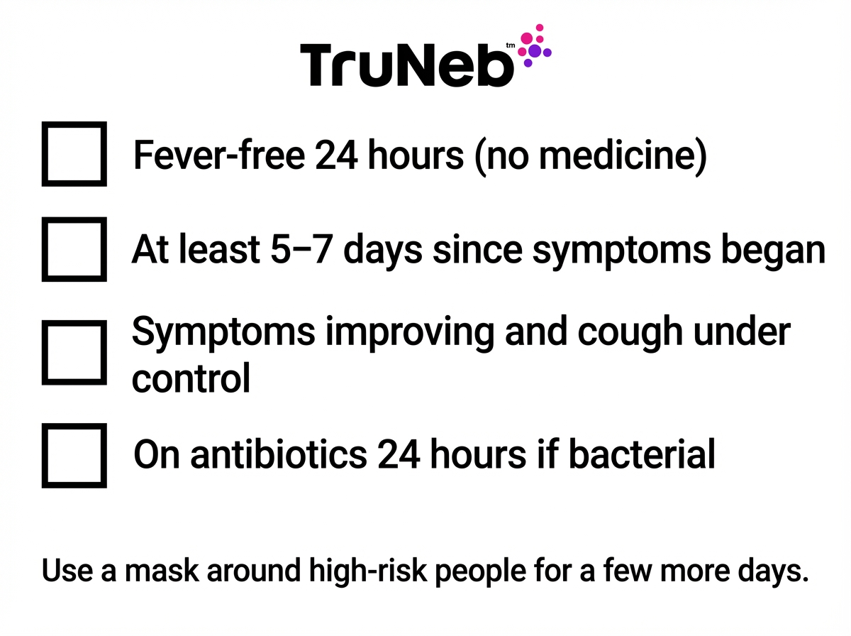 How Long Is Bronchitis Contagious? TruNeb™
