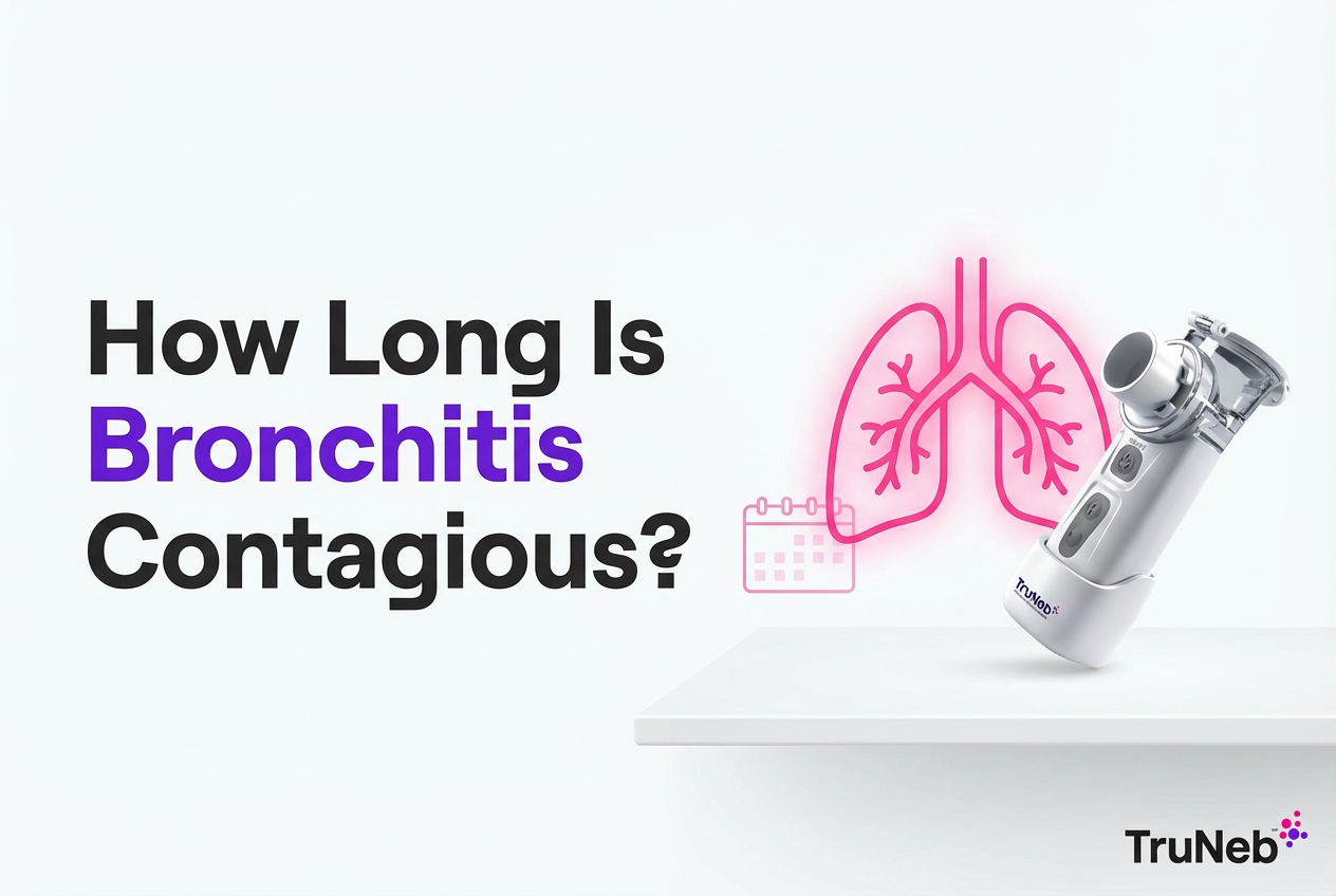 How Long Is Bronchitis Contagious? TruNeb™